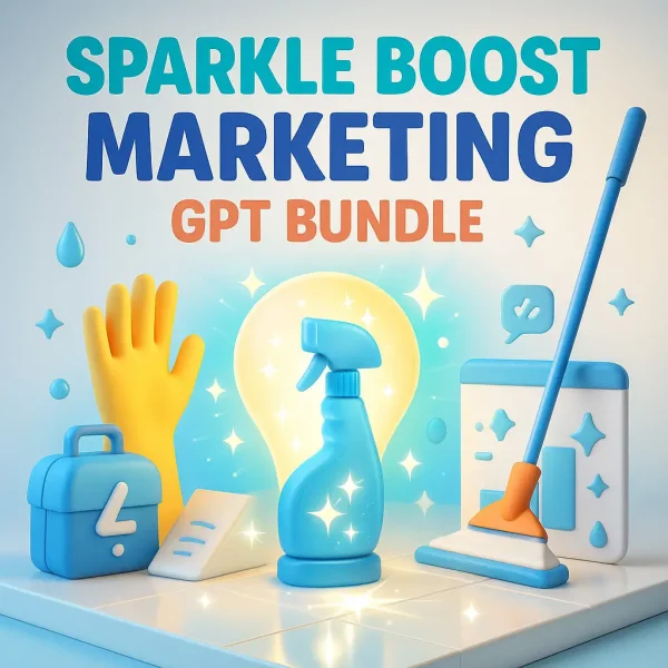 Sparkle Boost Marketing GPT Bundle for Cleaning Service | Smart AI Hub